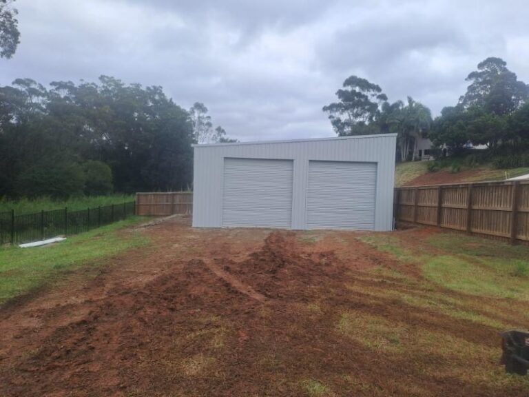 sloping-roof-shed - Sunshine Sheds & Garages
